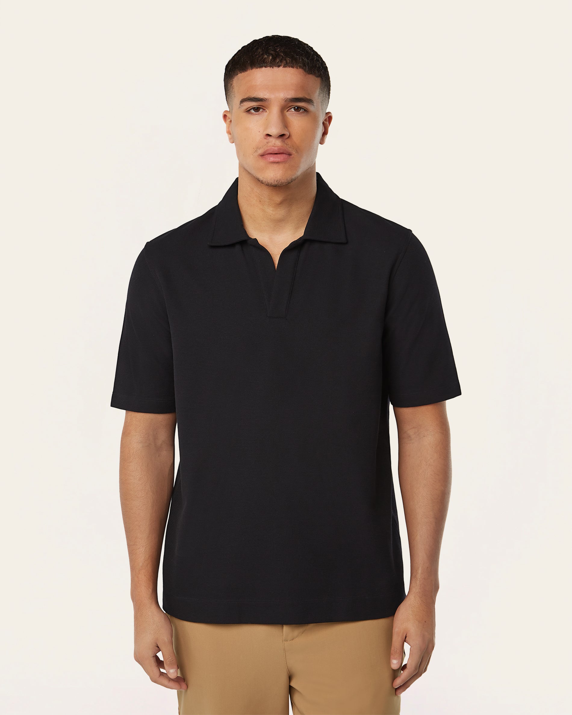 Relaxed Polo Navy | LABFRESH